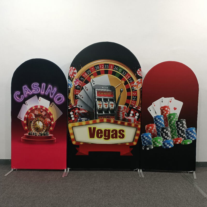 Casino Theme Chiara Arched Wall Covers – ubackdrops