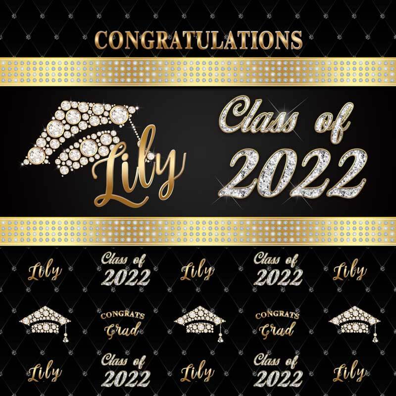 Class of 2022 Graduation Backdrop – ubackdrops