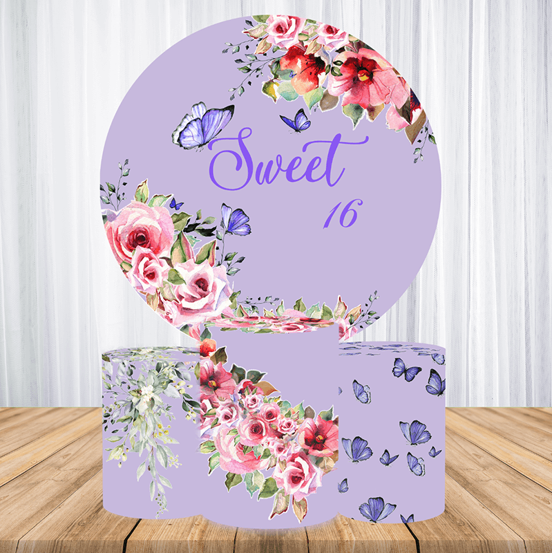 Girls Sweet 16 Backdrop Cover | FREE SHIPPING – ubackdrops