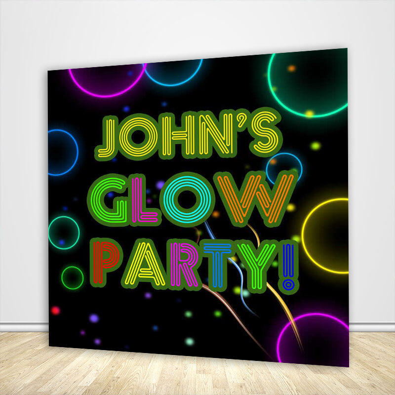Glow Party Backdrop – ubackdrops